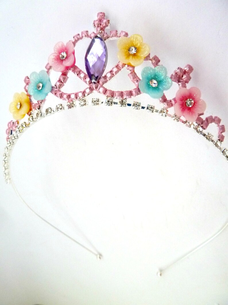 Rapunzel Crown Rapunzel Hair Flower Crown Birthday Crown - Etsy