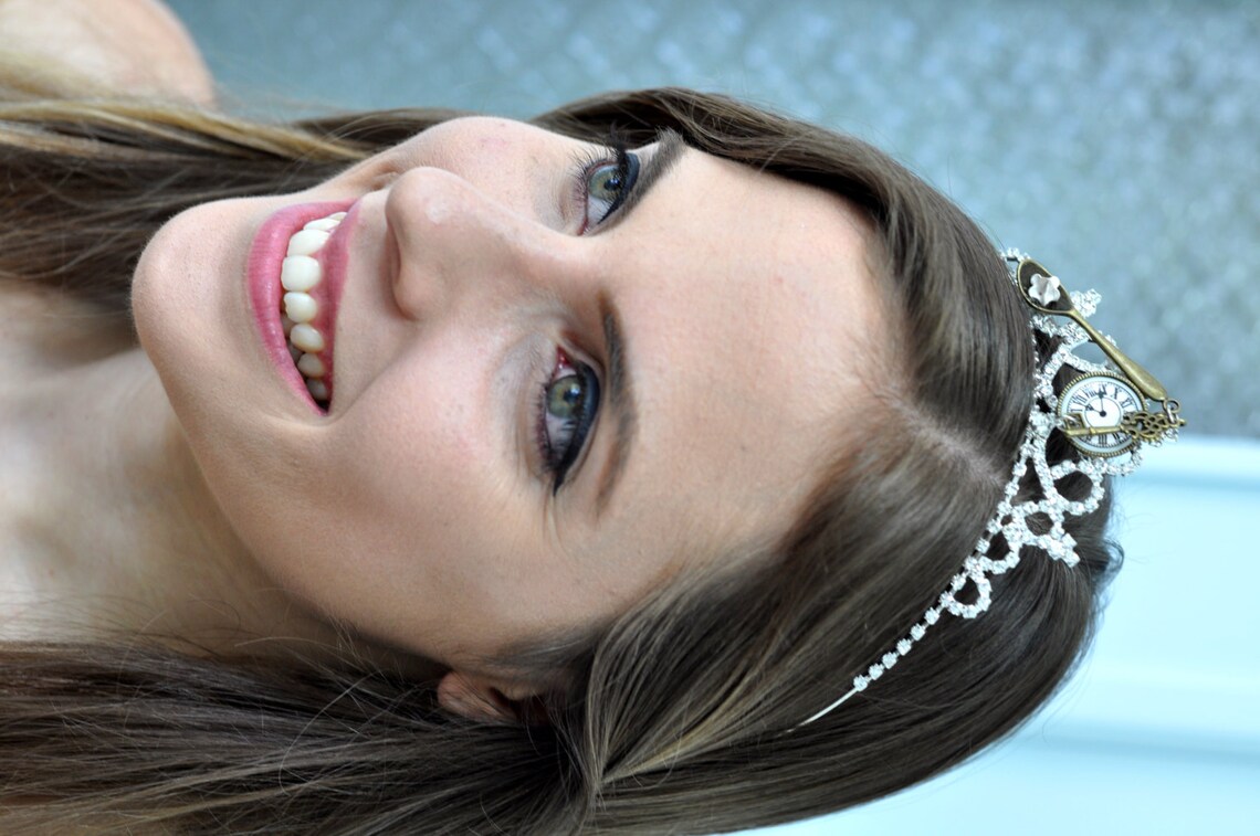 Alice in Wonderland Crown alice in Wonderland Tiara Jeweled - Etsy