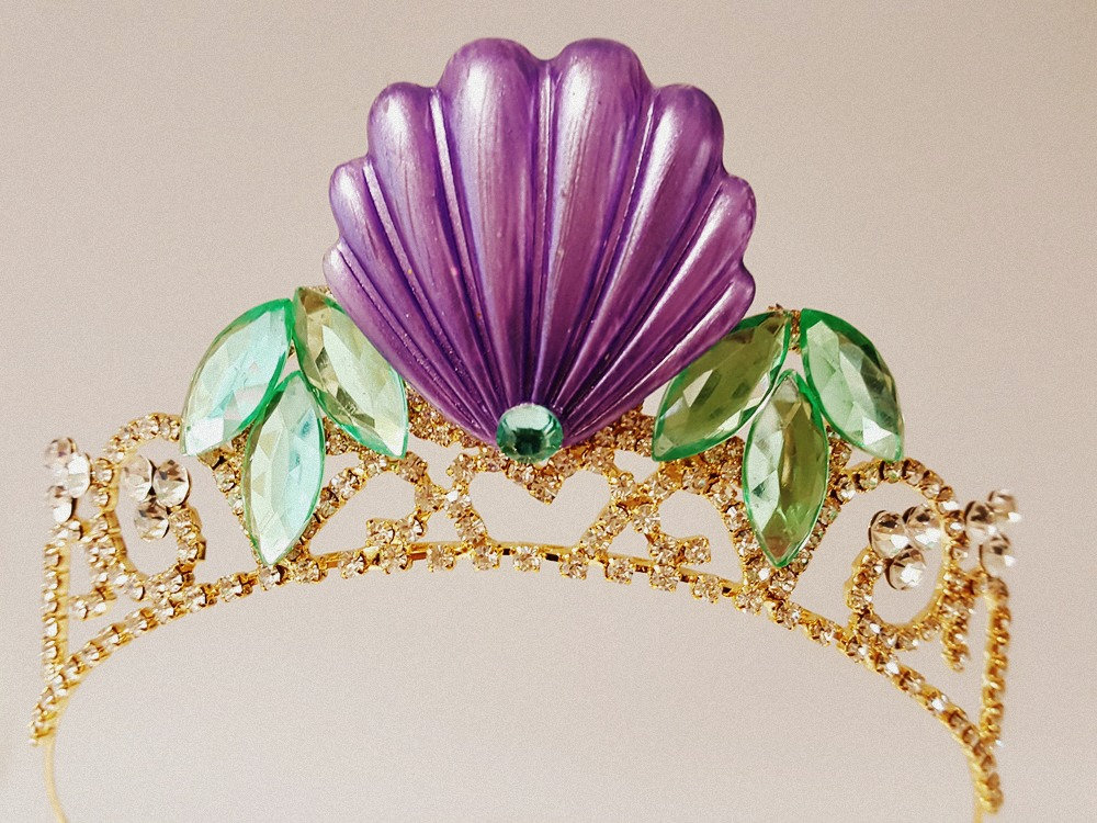 Mermaid Crown Mermaid Tiara Sea Shell Tiara Mermaid Tiara | Etsy