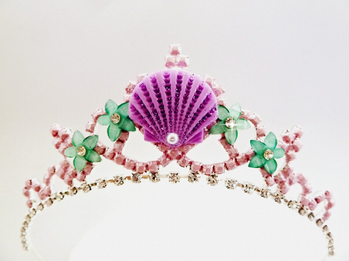 Mermaid Tiara Mermaid Sea Shell & Flower Crown Mermaid | Etsy
