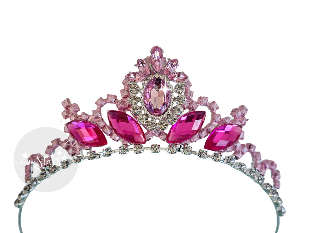 New Barbie Crown Tiara Fit Barbie Halloween Costume Pink - Etsy