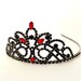 Queen of Heart Crown queen of Heart Tiara Queen of Heart - Etsy