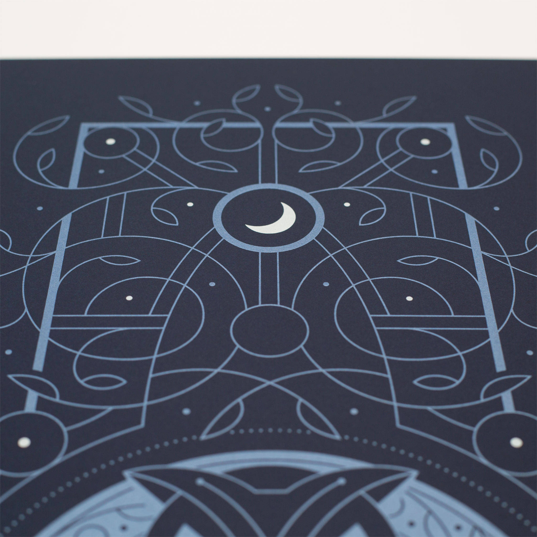 Night Owl A2 Limited Edition Screen Print, Hand-printed in 2 Colours - Etsy