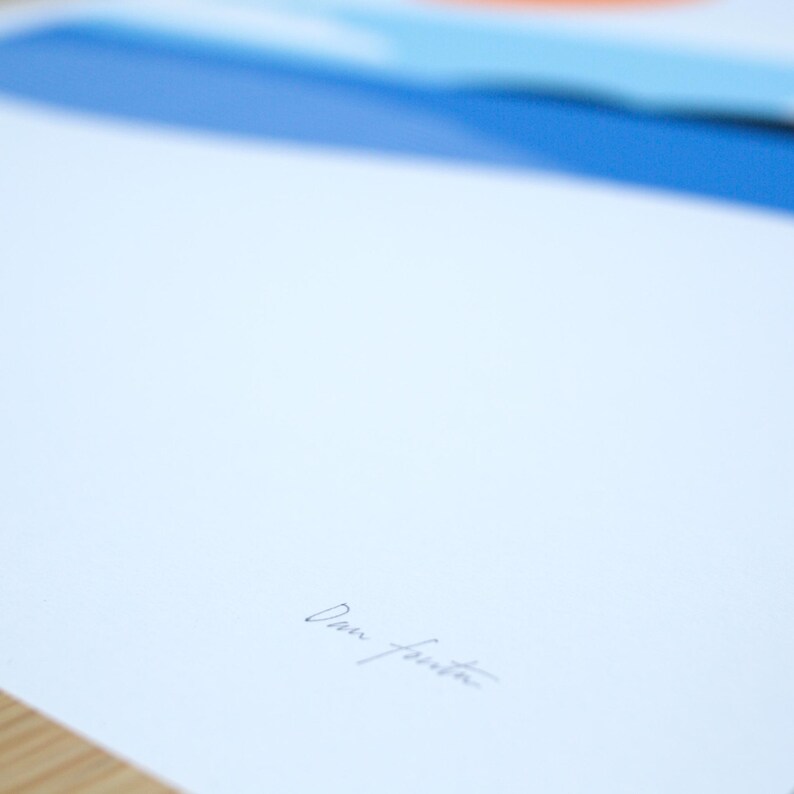 Lighthouse A2 Limited Edition Screen Print, Hand-printed in 4 Colours ...