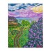 Acrylic Mountain Path Painting: Wildflower Landscape Canvas Art - Etsy