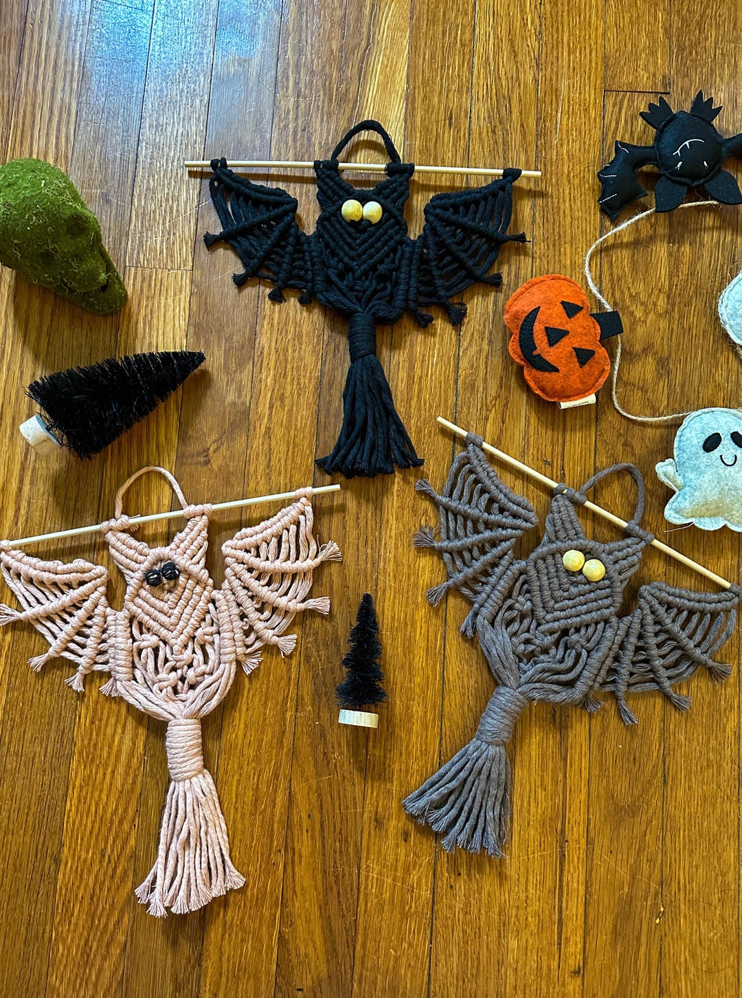 Macrame Bats - Etsy