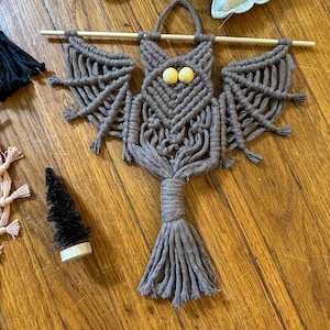 Macrame Bats - Etsy