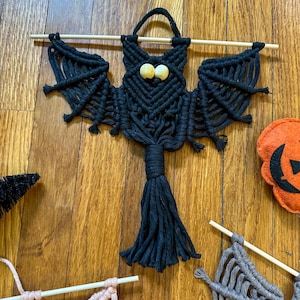 Macrame Bats - Etsy