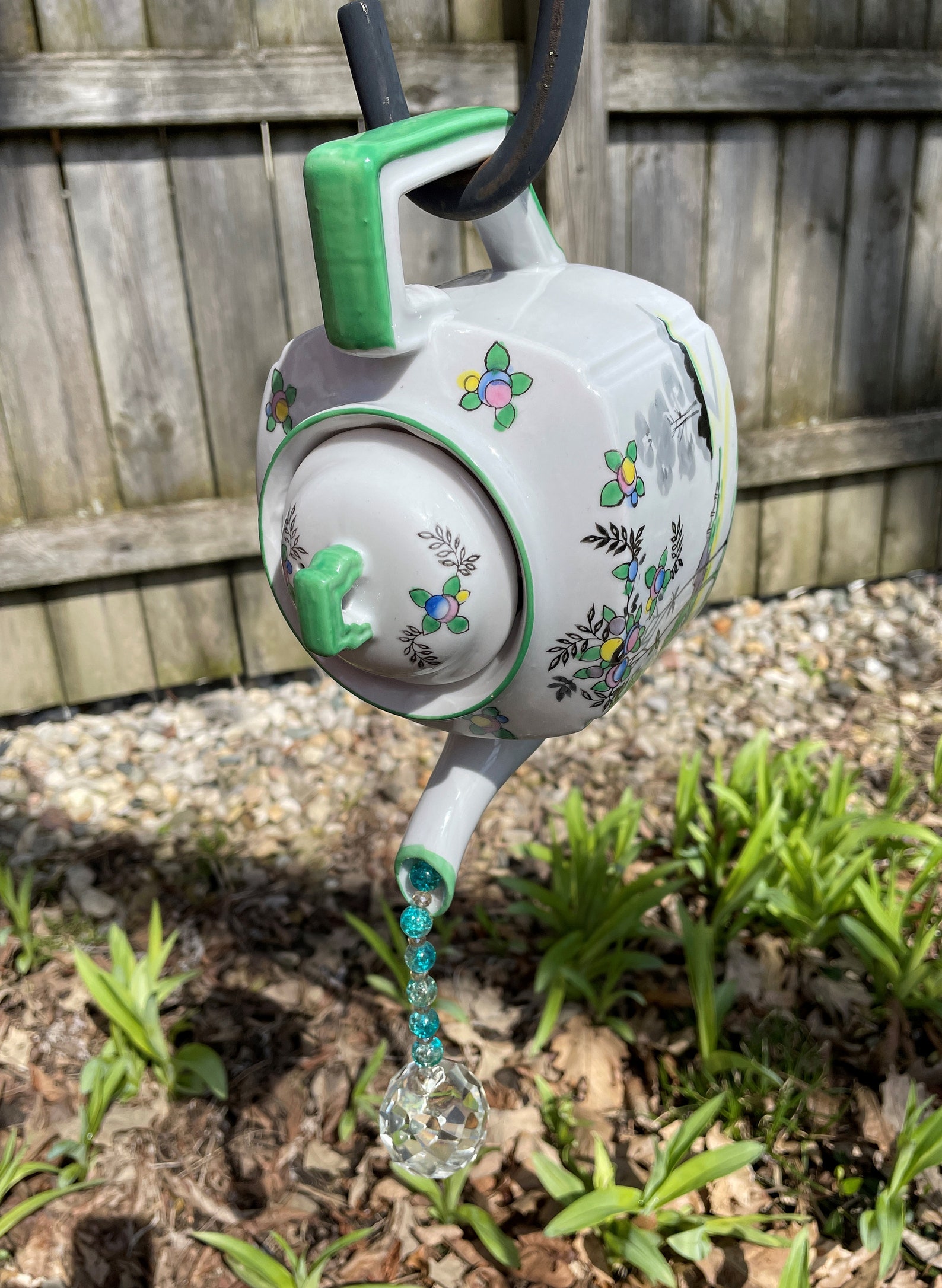 TEAPOT GARDEN Art: Teapot Decoration Garden Garden Decor - Etsy