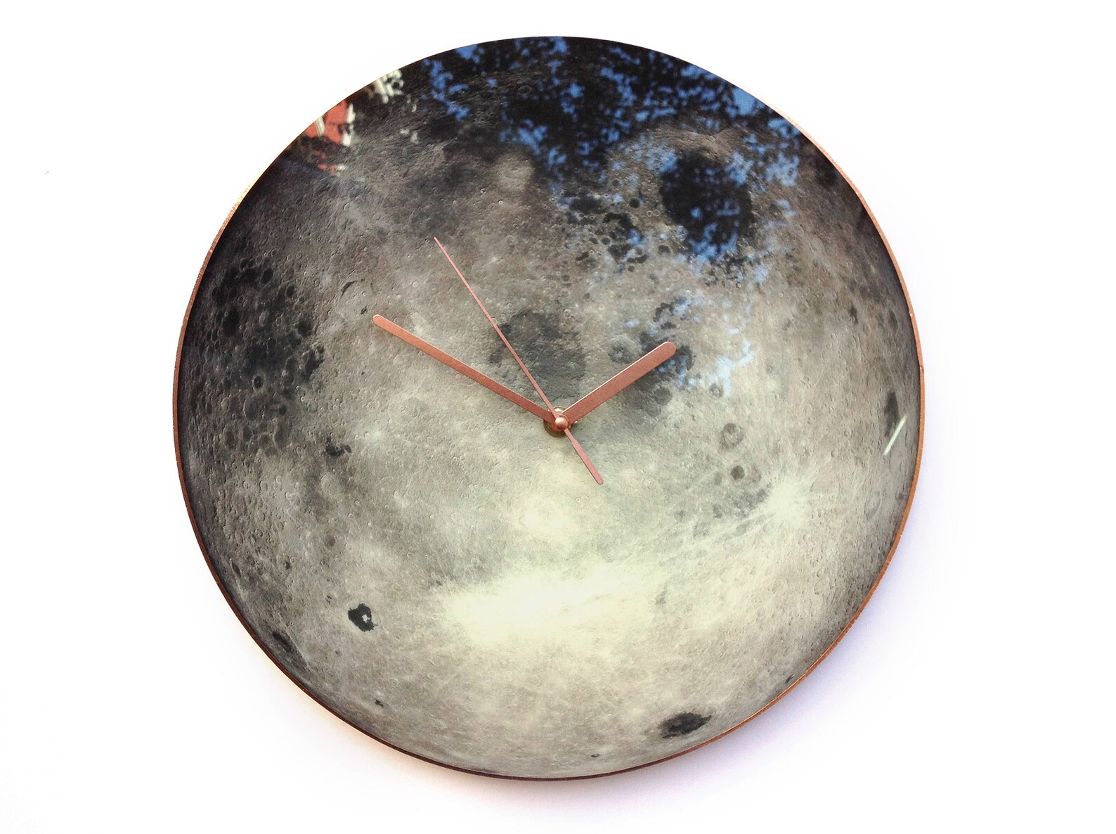 Moon Eclipse, Celestial Clock, Lunar Wall Decor, Wall Clock, Glow in ...