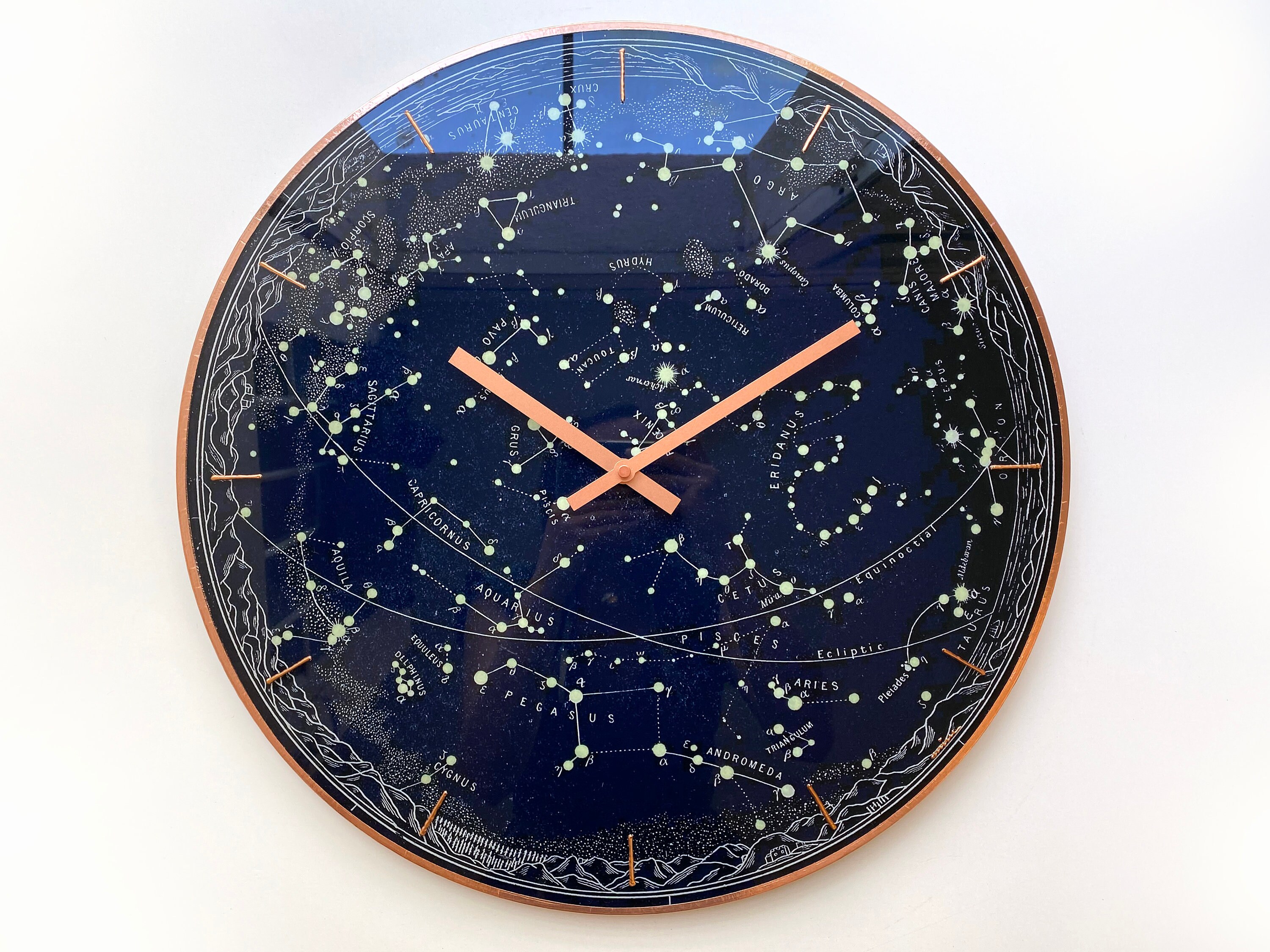 Vintage Star Clock Stellar Constellations Celestial Sky - Etsy Australia