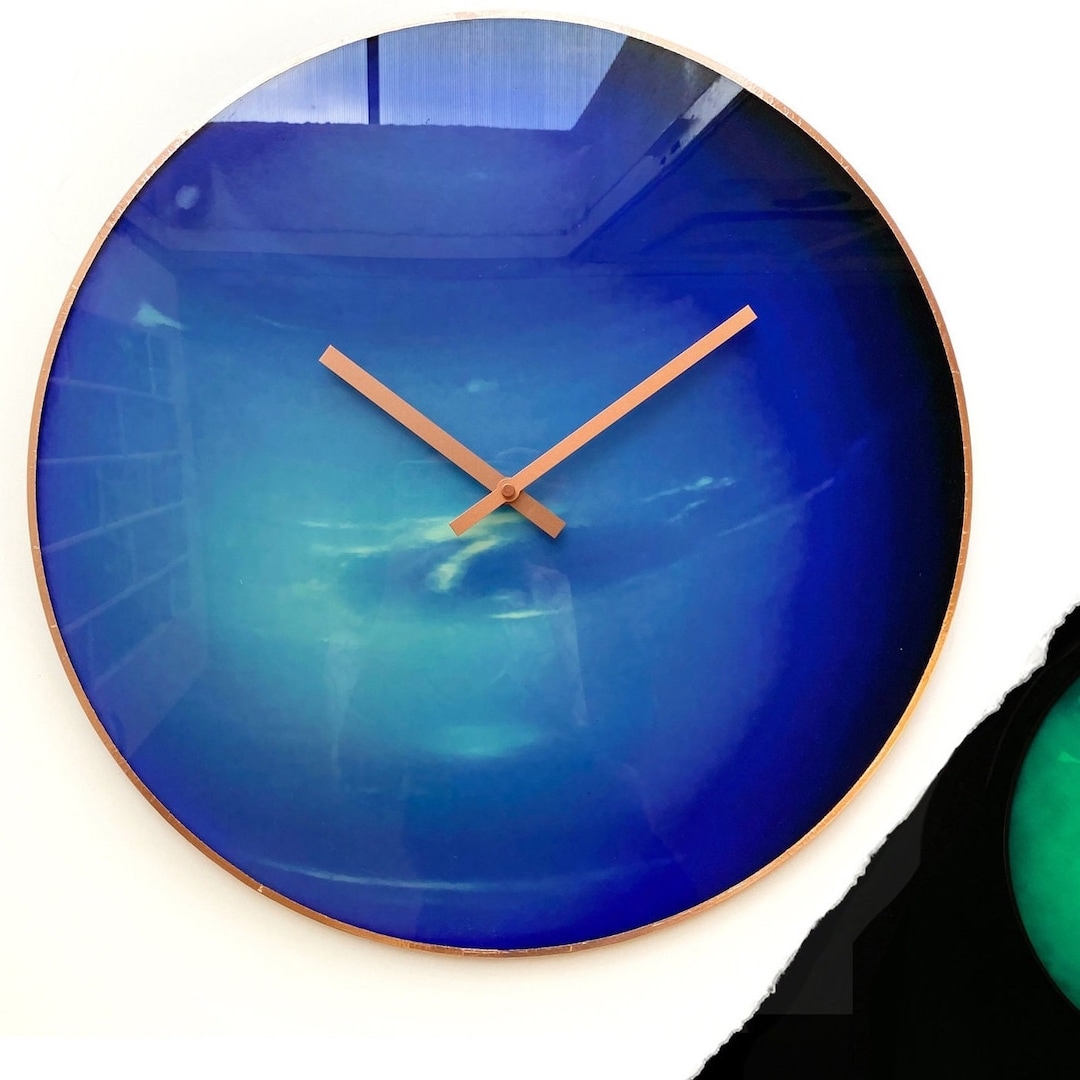 Neptune Glow Art Wall Clock: Large Planetary and Astrology Decor ...