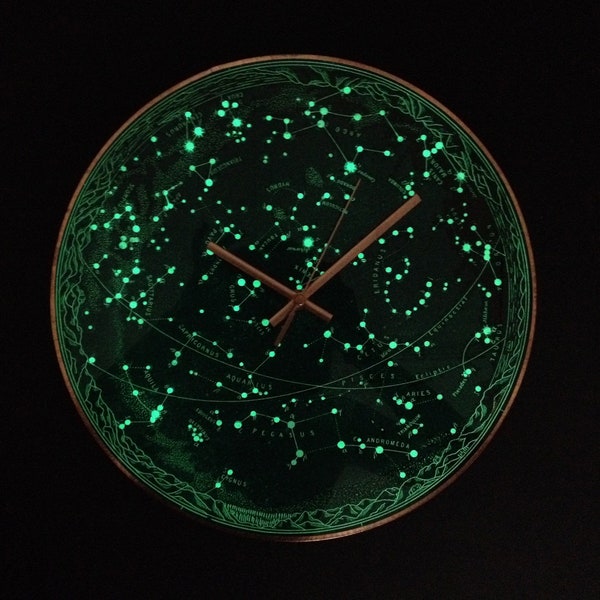 Map Wall Clock - Etsy