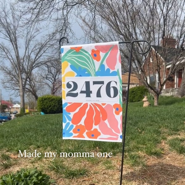 Custom Garden Flag - Etsy