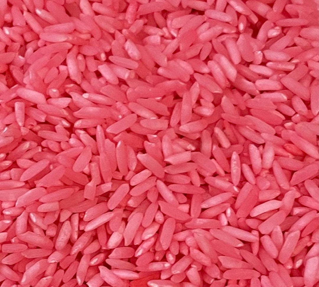 Sensory Rice Filler for Bins, Trays, Pretend Play. Great for Preschools ...