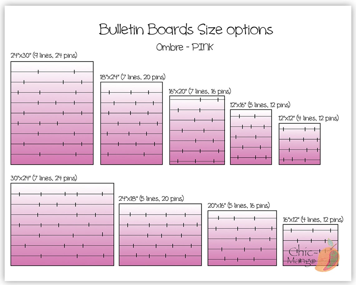 Bulletin Board Gift for Girl Wall Art Teen Girls Room | Etsy