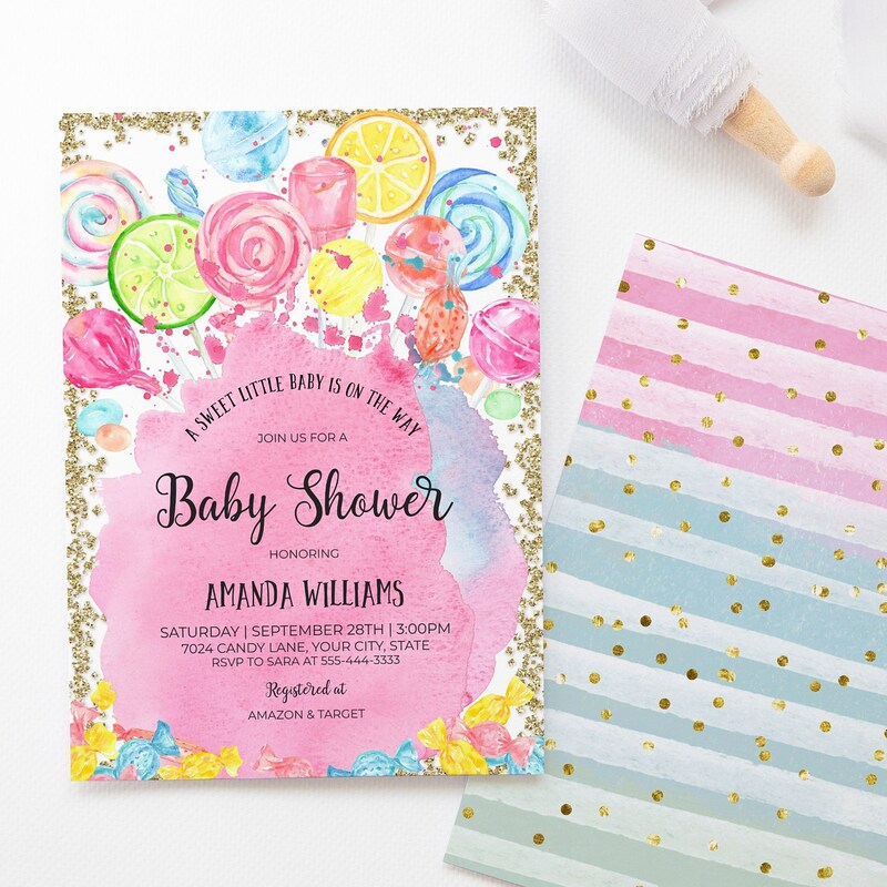 Candyland Baby Shower - Etsy