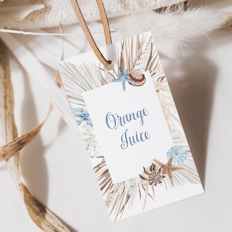 Mimosa Bar Carafe Tag - Etsy