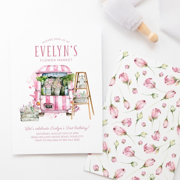 Flower Girl Invite - Etsy