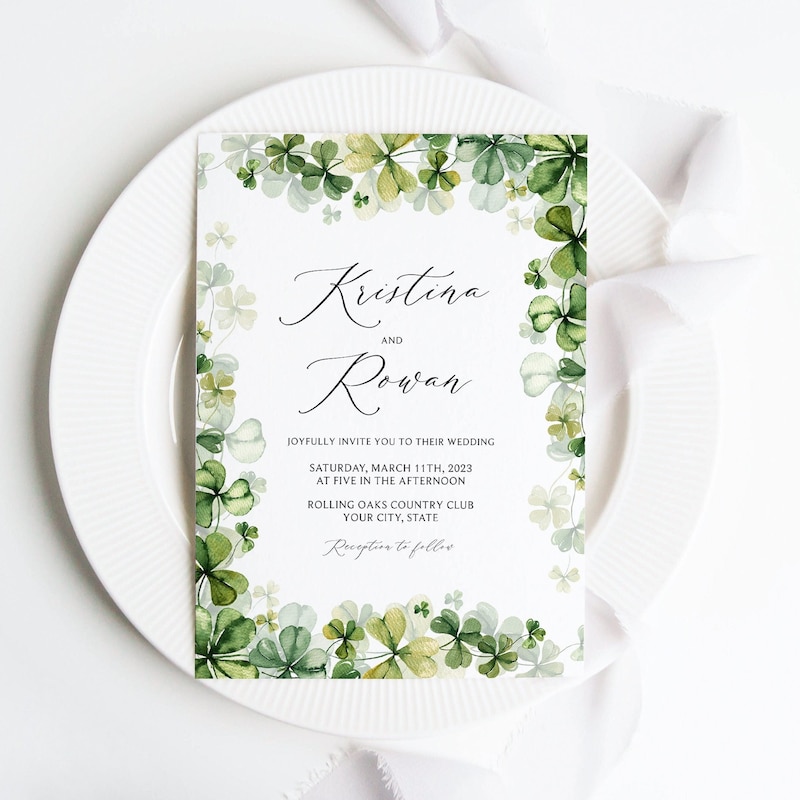 Irish Invitation - Etsy