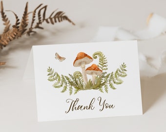 Forest Thank You Note - Etsy