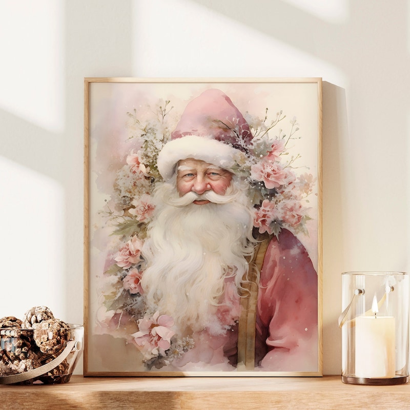 Victorian Santa - Etsy