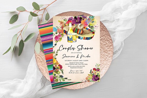 Fiesta Couples Wedding Shower Ideas