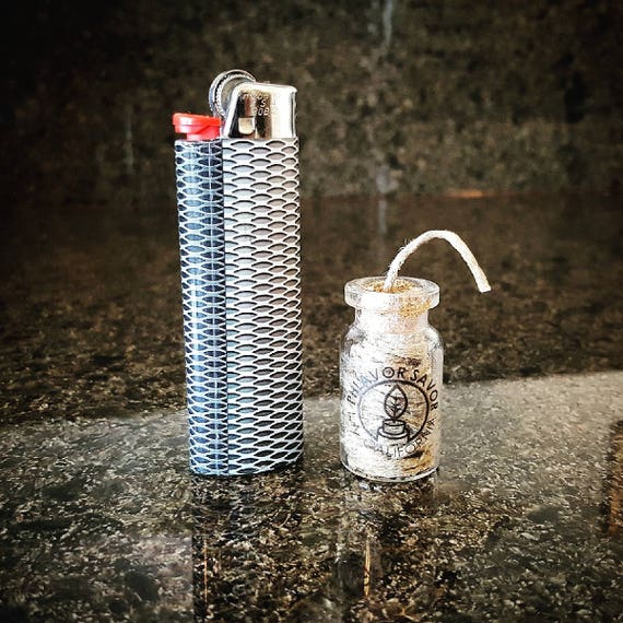 Hempwix Hemp Wick Dispenser Lighter Vial small/thick Wick | Etsy