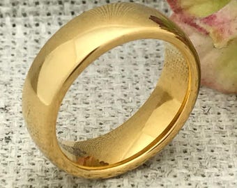 Unisex wedding ring | Etsy