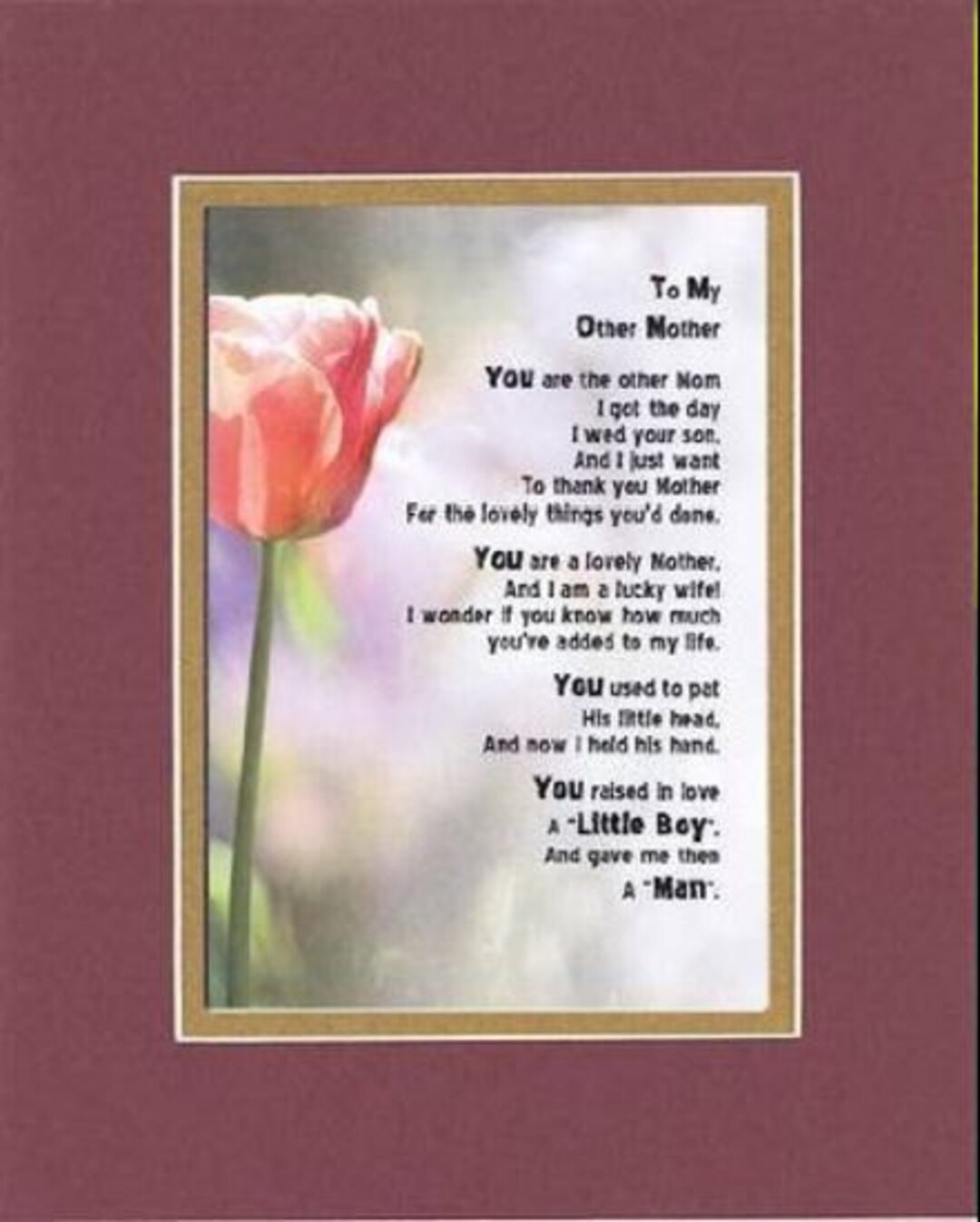 Heartfelt Poem for Mothers – to My Other Mom (from Daughter-in-law ...