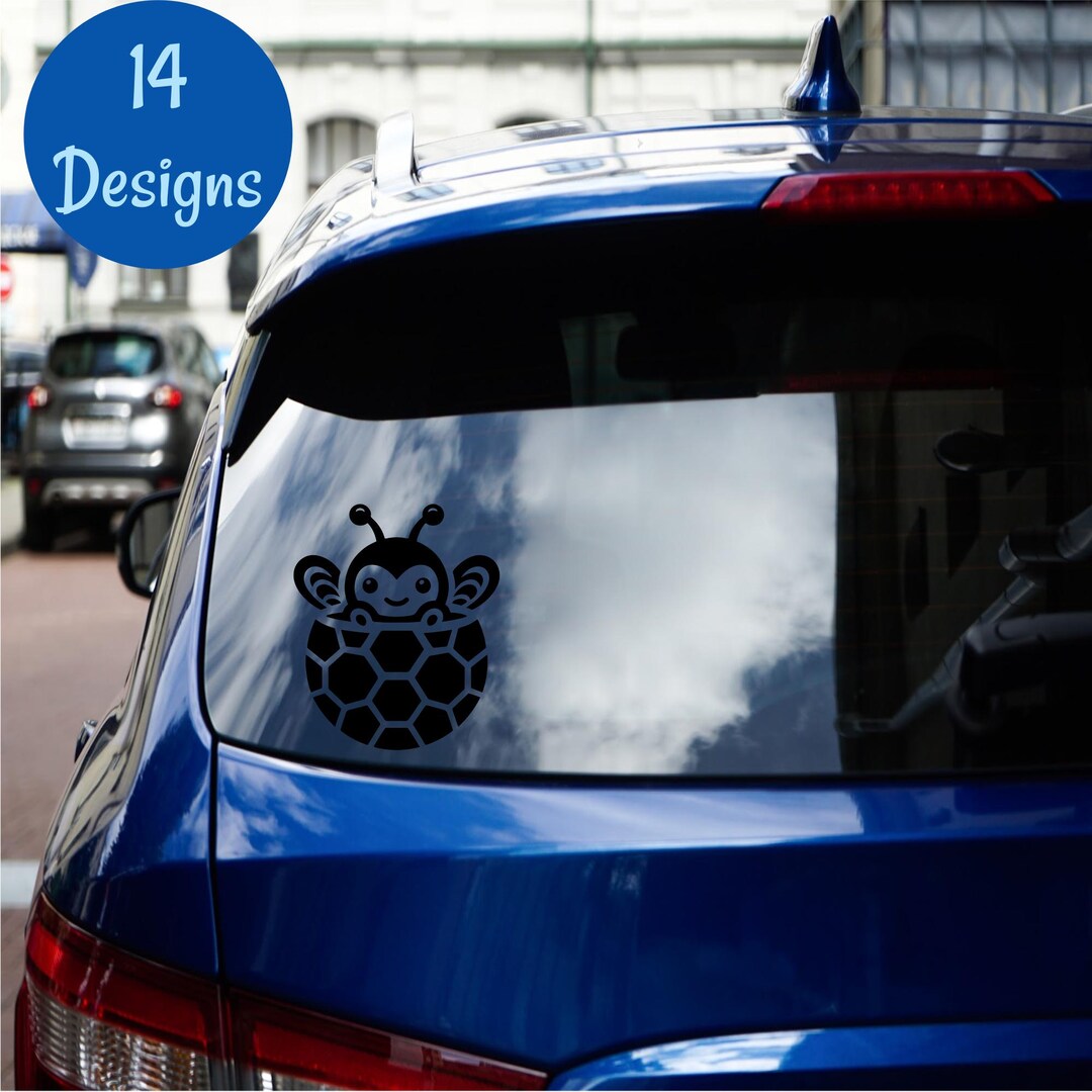Cute Bee Decal-bumblebee Decal-car Decal-laptop Decal-mug Decal-tumbler ...