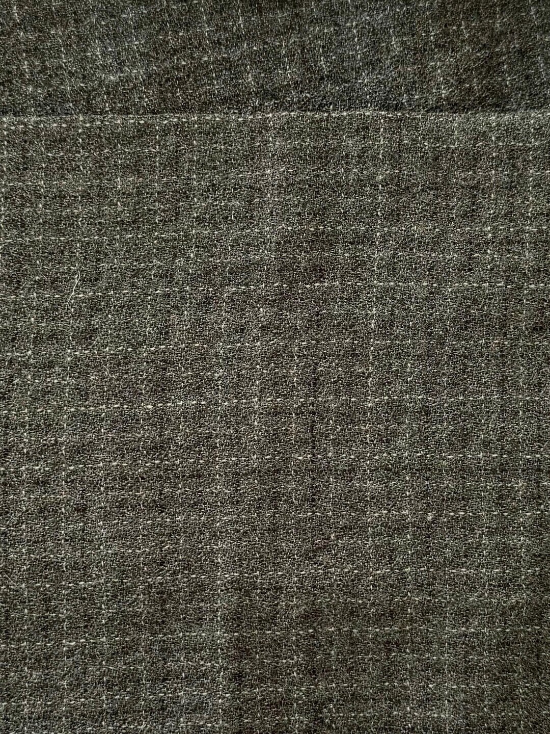 Olive Green Wool Fabric, Worsted Wool Fabric, Wool Appliqué, Pure Wool ...