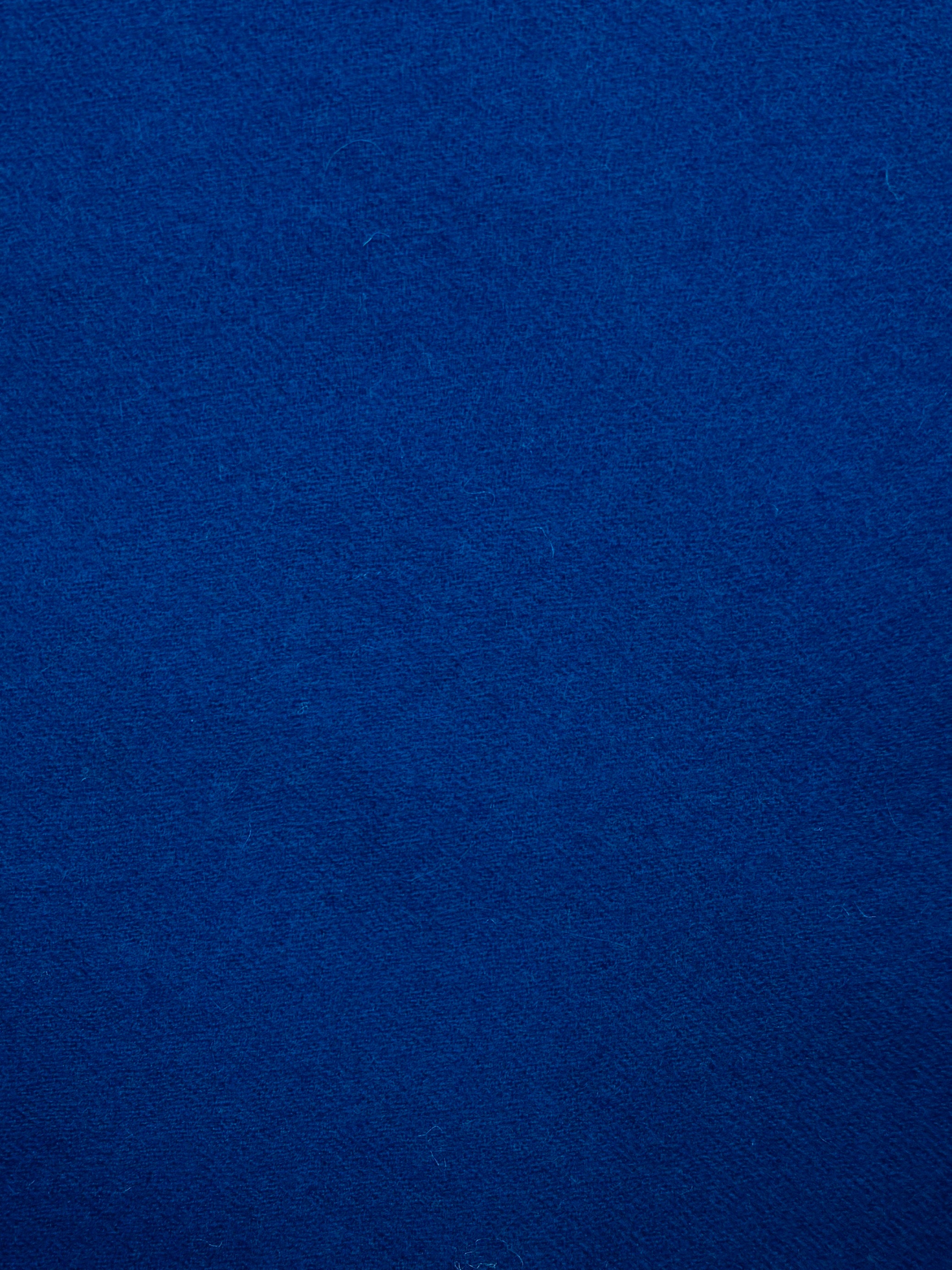 Blue Wool Fabric, Pendleton Wool, Bright Blue Felted Wool Fabric, Wool ...