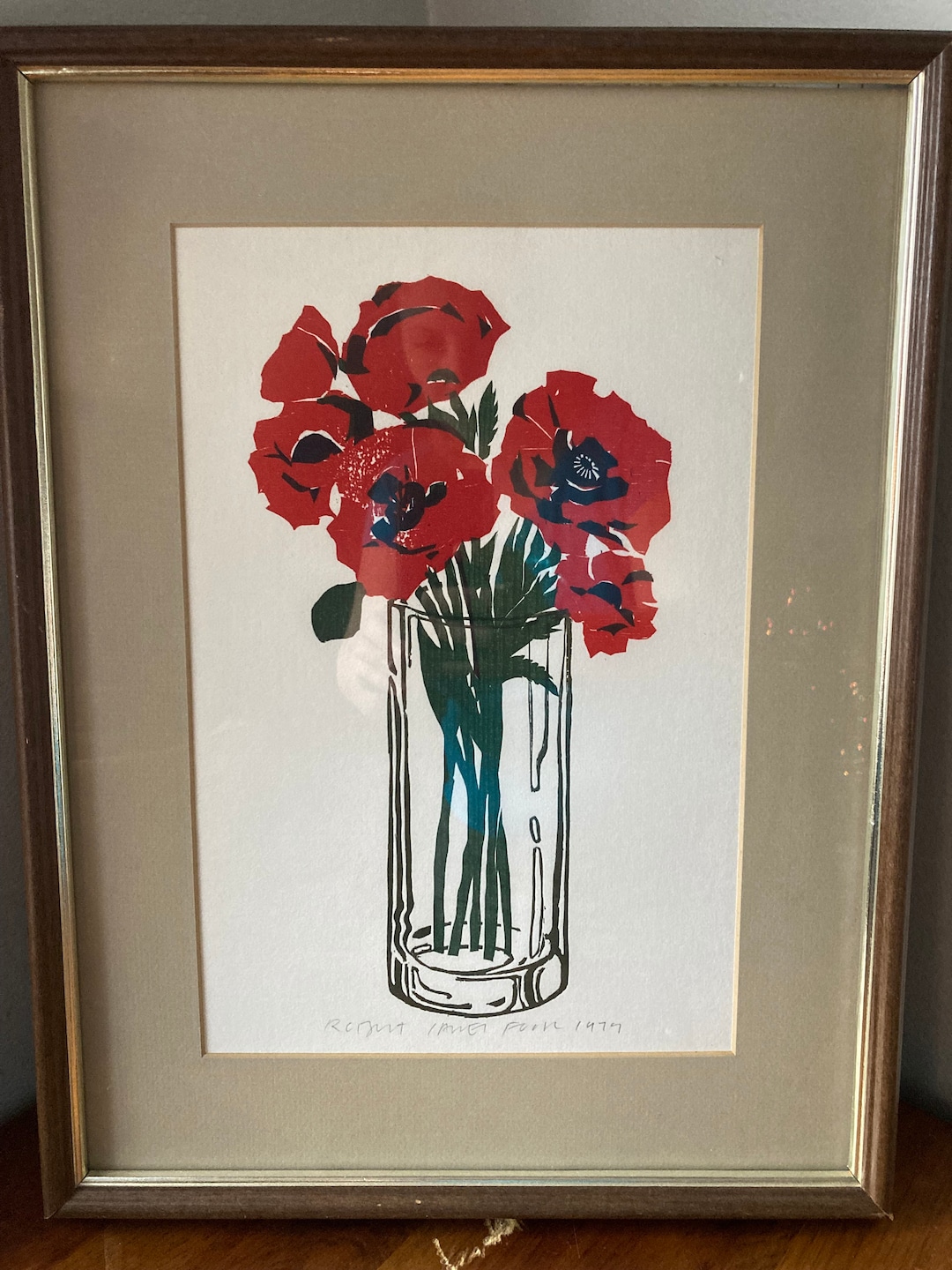 Vintage 1979 Robert James Foose Framed Print RARE - Etsy