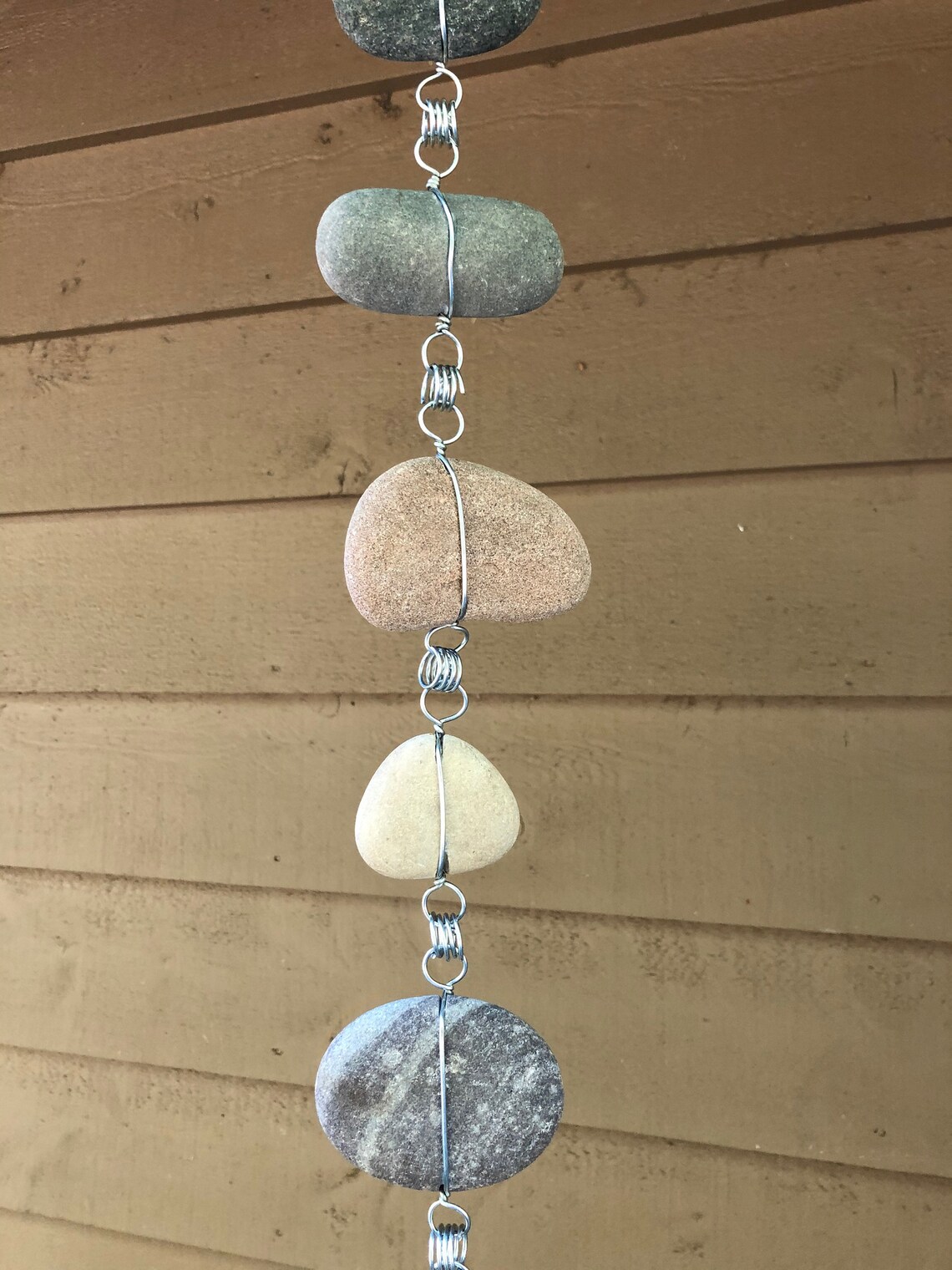 Raining Rocks Hanging Stone Garden Sculpture - Etsy