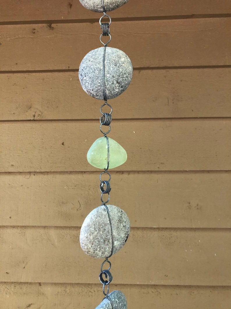 Raining Rocks Hanging Stone Garden Sculpture - Etsy