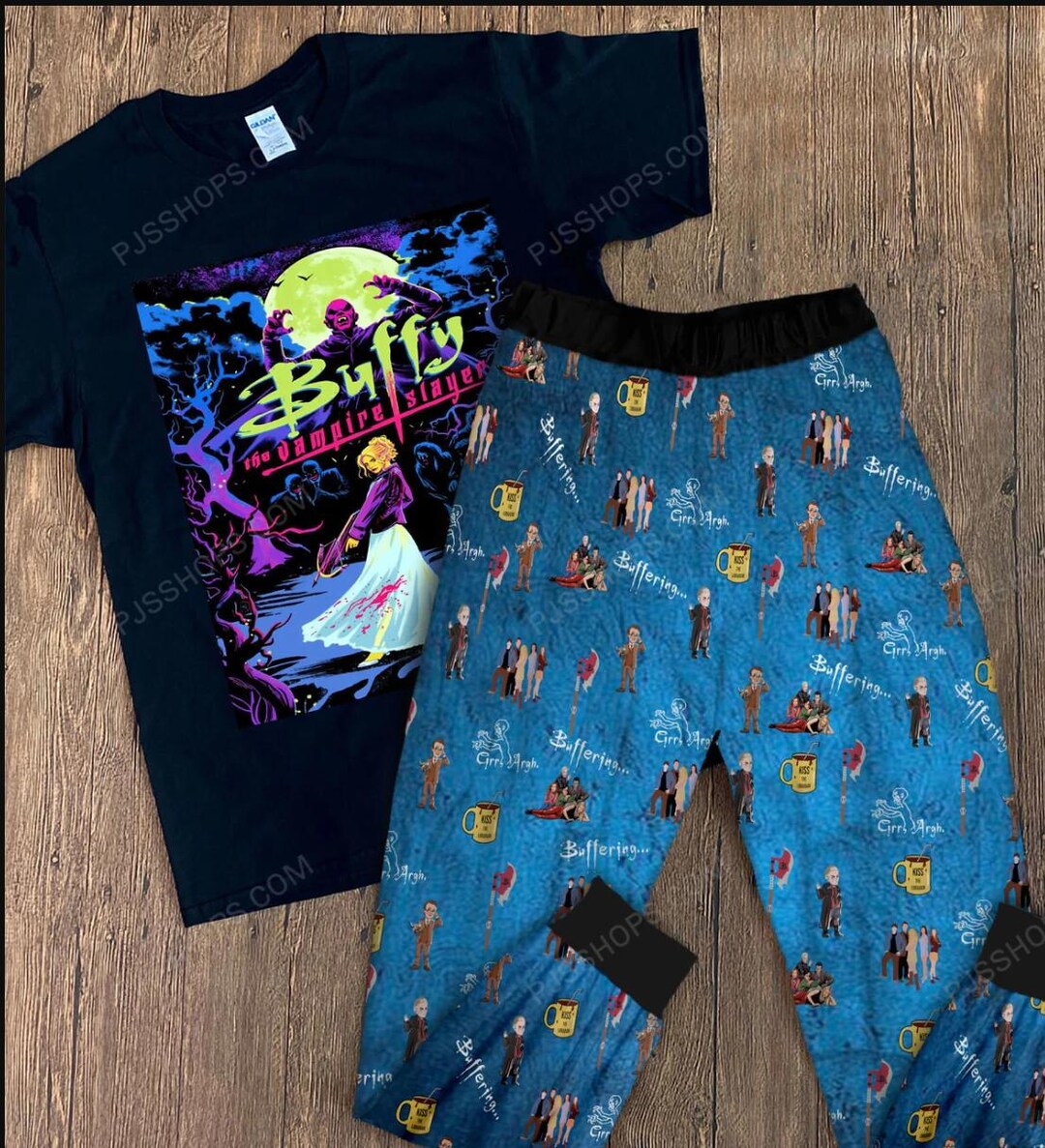 Vampire Holiday Pajamas Set, Vampire Halloween Pajamas Set, Vampire ...