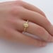 RR2050 Rosary Ring 14K 18K Solid Gold Miracrus Mari Anniversary Ring - Etsy