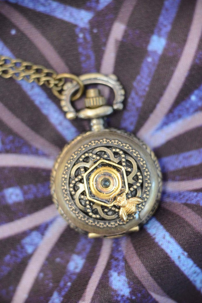 Honey Bee Locket Watch - Etsy