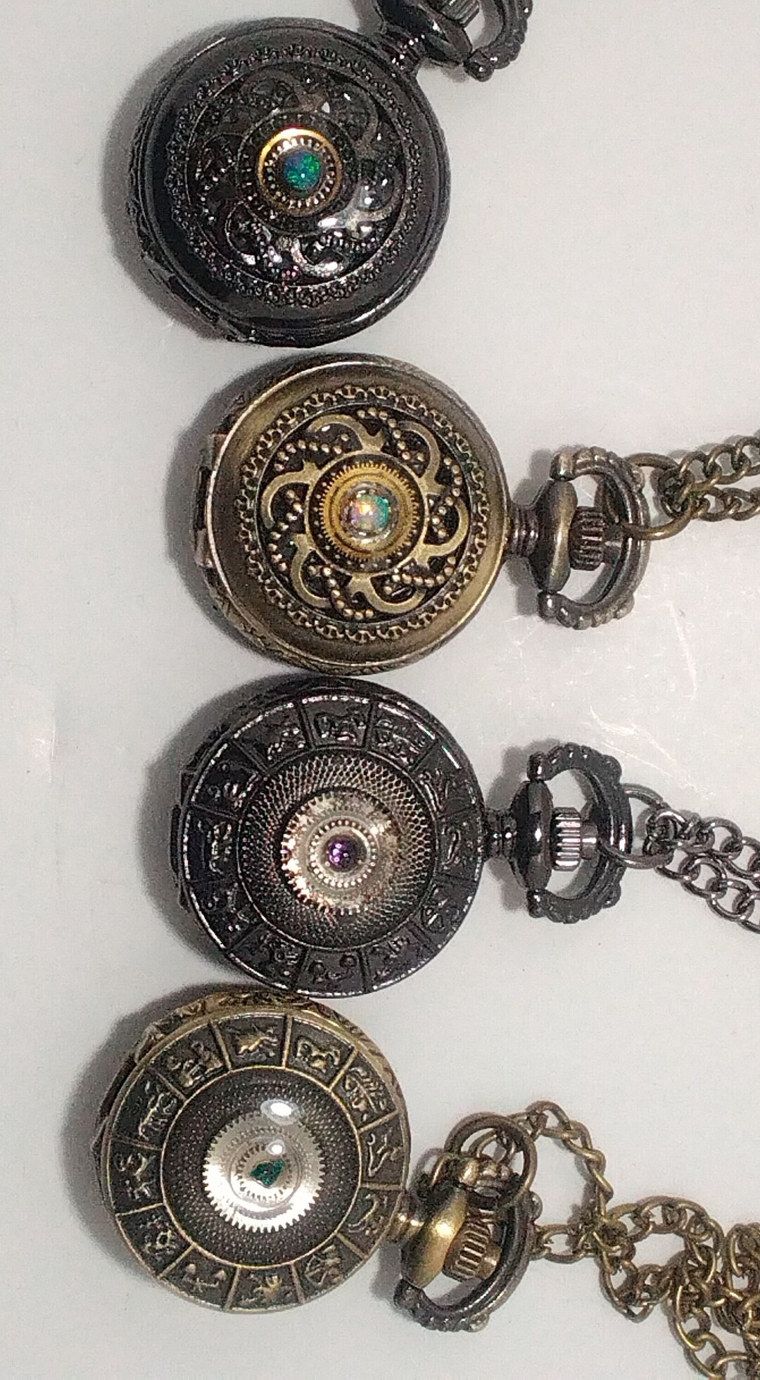 Gear Pyramid Locket Watch - Etsy