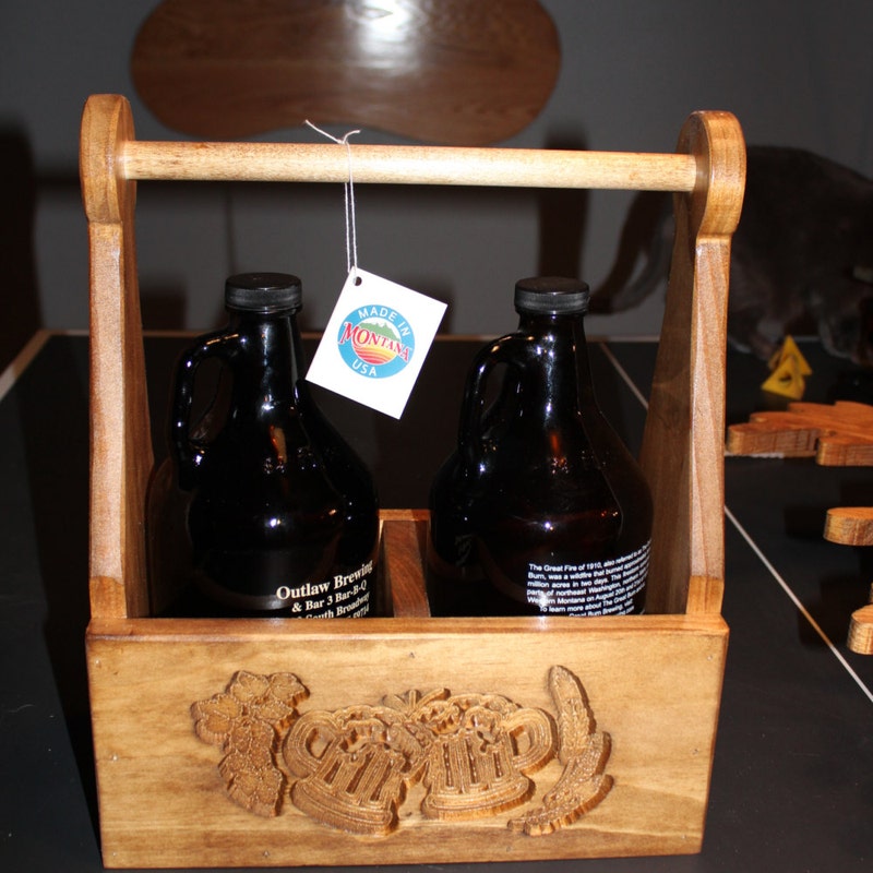 Growler Carrier - Etsy