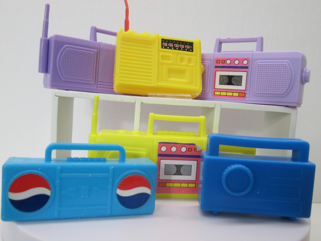 Vintage Mini Radio Boom Box Cassette Player and More for 11.5" Fashion ...