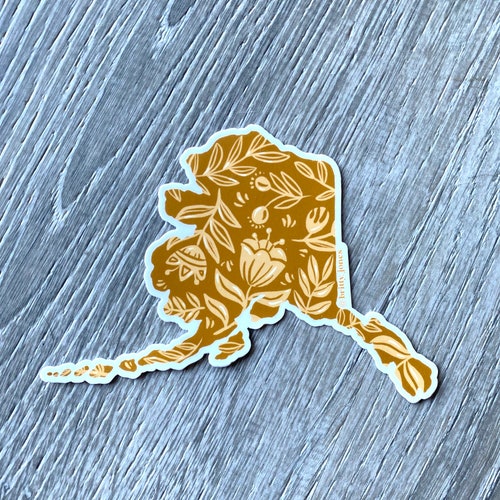Alaska Midnight Sun Sticker - Etsy