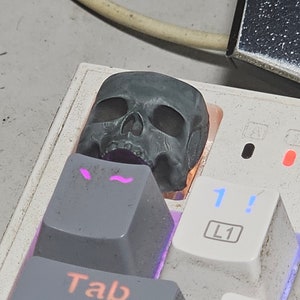 Skull Keycaps - Red Skull - Greyskull - Etsy
