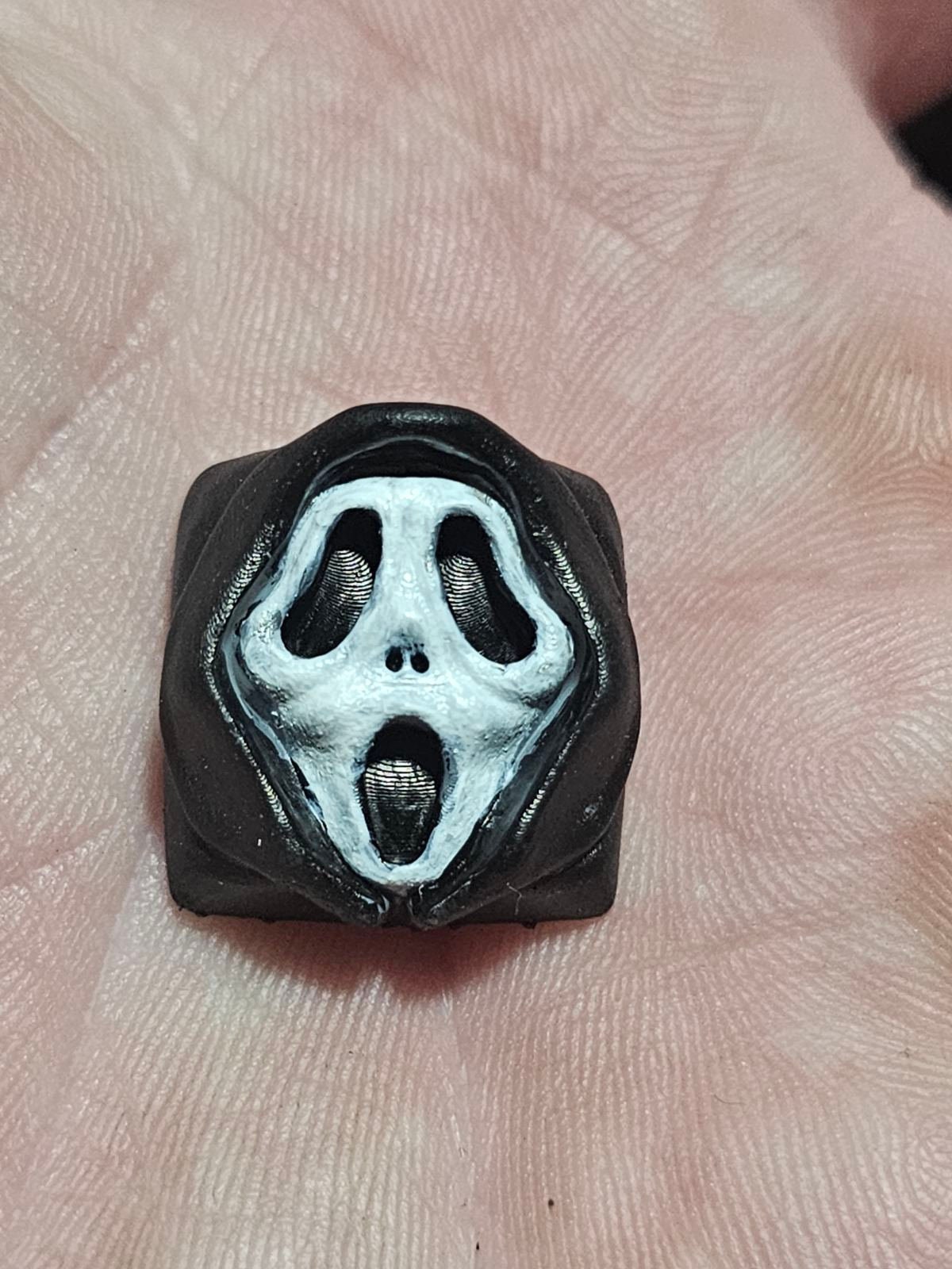 Scream Villain Artisan Keycap - Etsy
