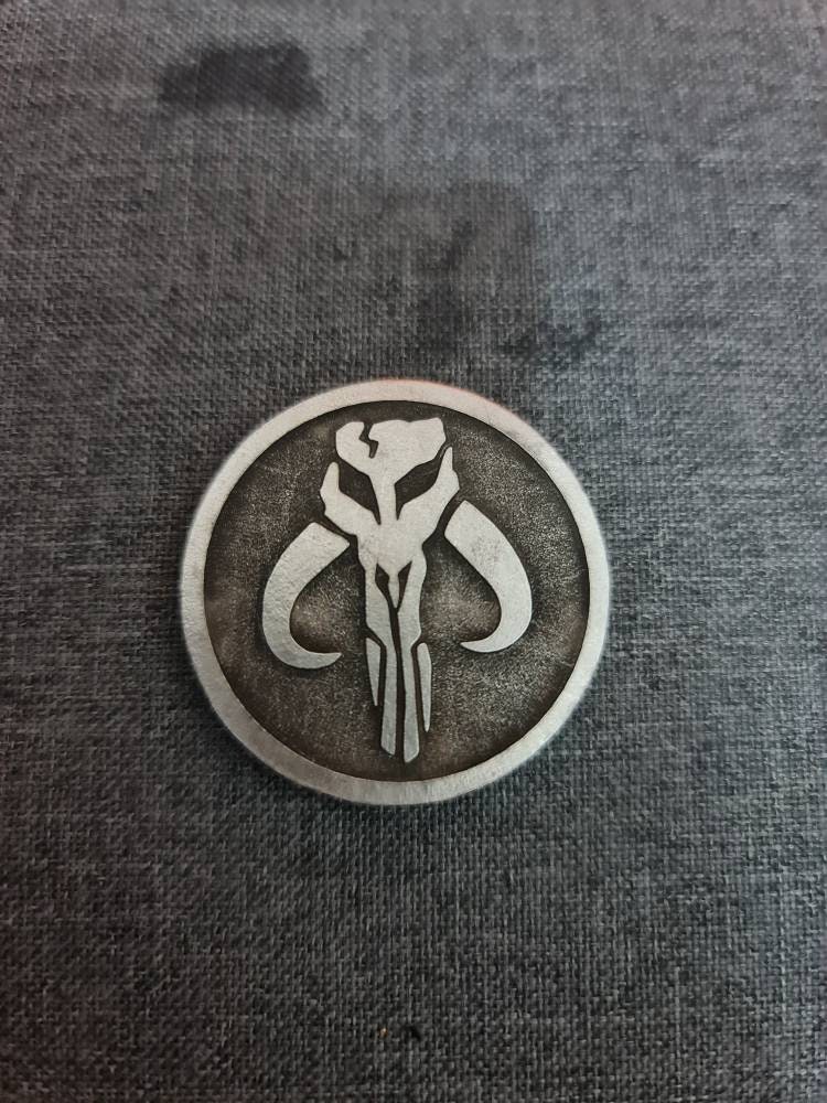 Mandalorian Coin - Etsy