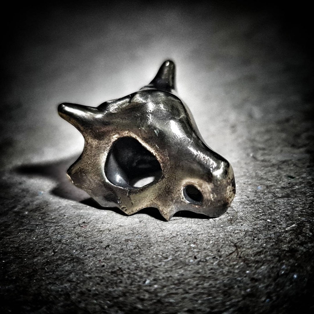 Pokemon Cubone Metal Bead - Etsy