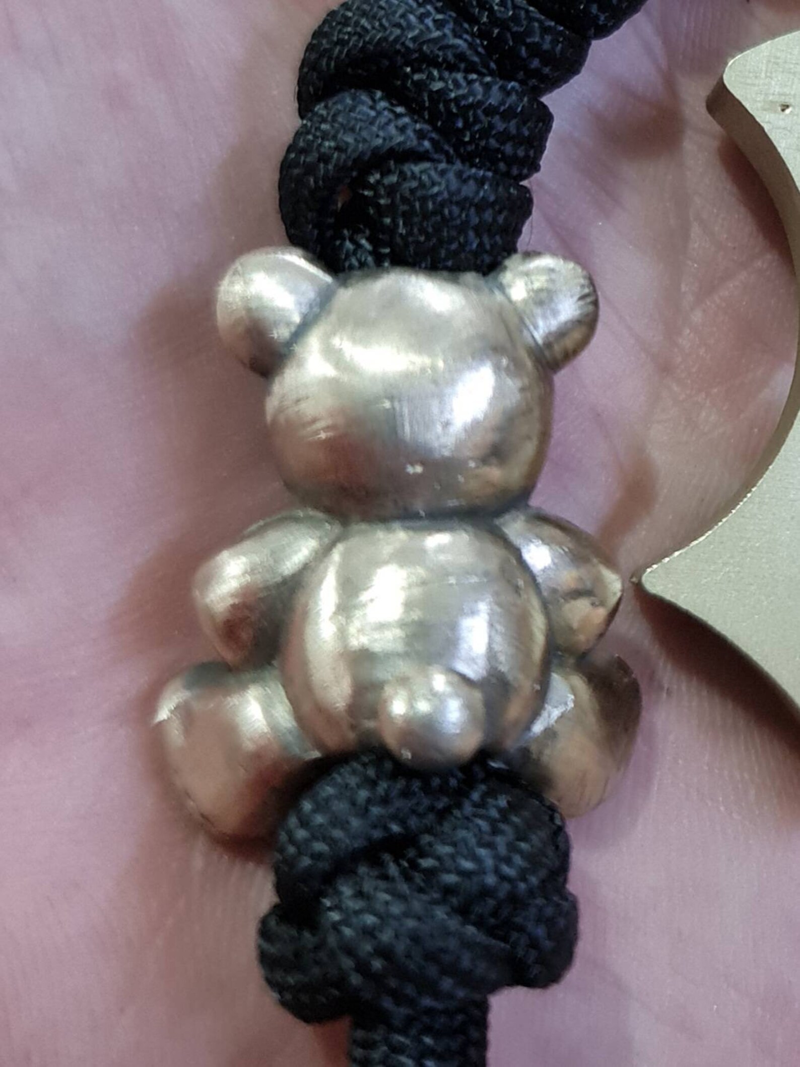 Teddy Bear Paracord Bead - Etsy