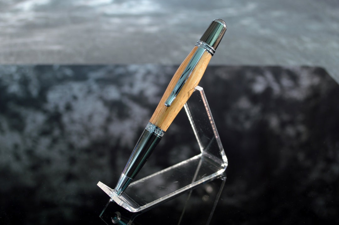 Whiskey Barrel Sierra Twist Pen in Gun Metal and Chrome Finish With ...