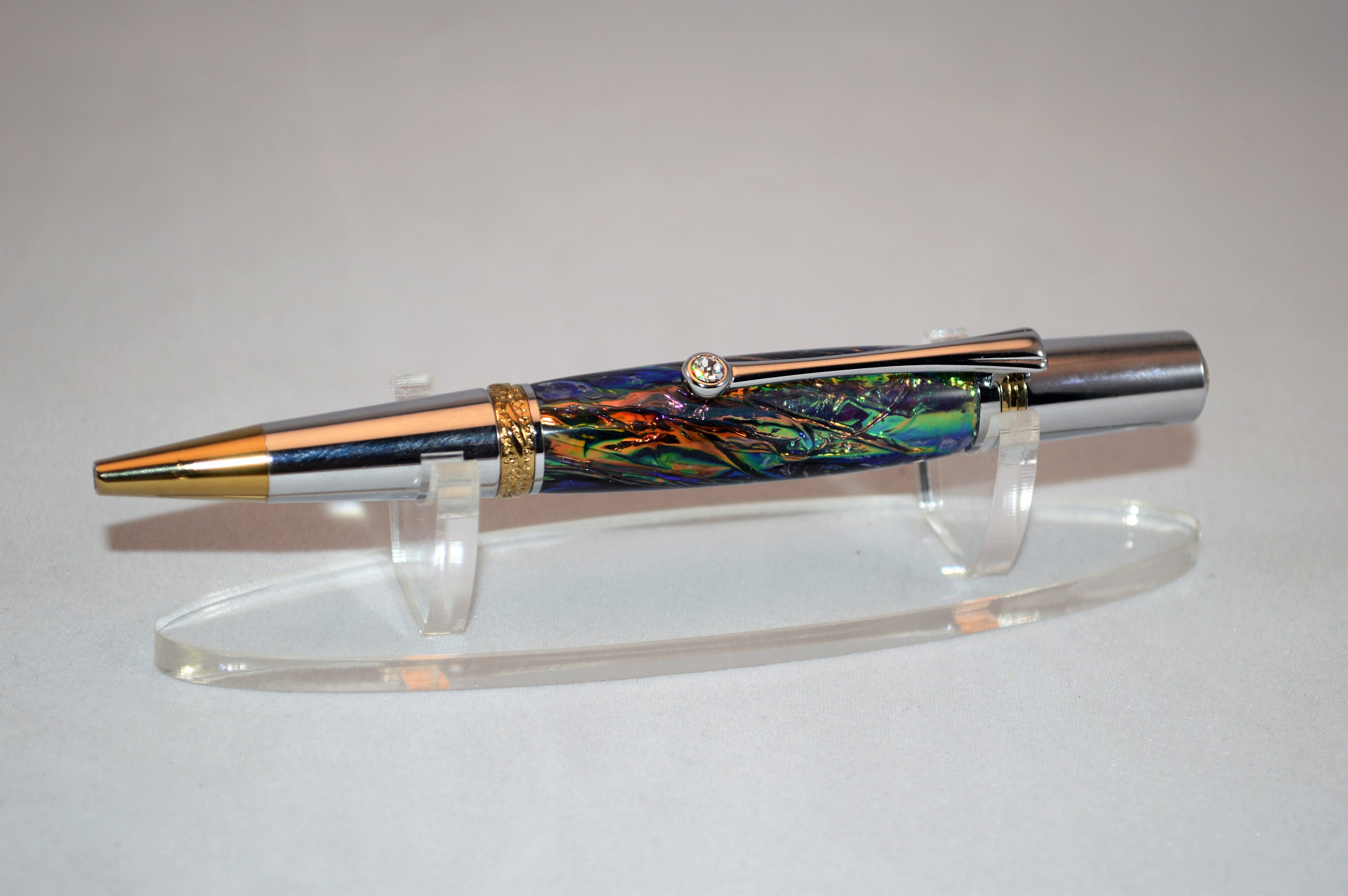 Acrylic Single Pen Stand - PEN NOT INCLUDED!! - Engraving Available - Etsy
